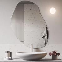 China Silver Mirror With Elegant Designs for Stunning Home Decoration Bedroom Living Room Bathroom for sale