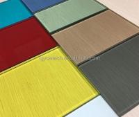 China Balustrades Handrails Red EVA Laminated Safety Glass with CCC/ISO9001/CE Certificate for sale