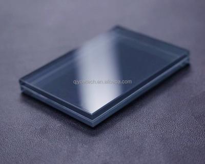 China Solid Structure Decoration Flat Black EVA Laminated Safety Glass for Kitchen and Staircase for sale