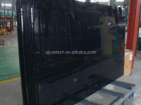 China Solid Structure Decoration Flat Black EVA Laminated Safety Glass for Kitchen and Staircase for sale