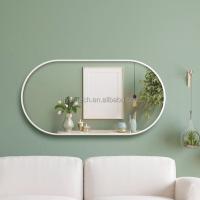 China Magnifying Double-Coated Silver Glass Mirror Wall Mounted for Bathroom Living Room for sale