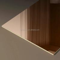 China Tinted Bronze Double-Coated Silver Glass Mirror Sheet for Bathroom and Living Room Partition for sale