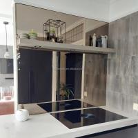 China Tinted Bronze Double-Coated Silver Glass Mirror Sheet for Bathroom and Living Room Partition for sale