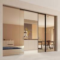 China Tinted Bronze Double-Coated Silver Glass Mirror Sheet for Bathroom and Living Room Partition for sale