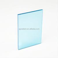 China Security Ocean Blue PVB Laminated Glass for Building Construction Kitchen Staircase for sale