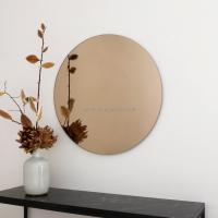 China 3-6mm Thickness Magnifying Silver Glass Mirror for Bathroom Dressing Elegant Design for sale