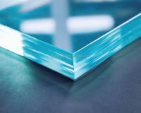 China Rough Edge SGP Laminated Safety Glass for Decorative Kitchen Staircase Flat Structure for sale