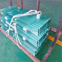 China Rough Edge Cut-to-Size Laminated Safety Glass for School Staircase Bathroom Decorative for sale