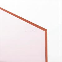 China Interlayer EVA PVB SGP Pink Laminated Safety Glass for Mall Courtyard Balustrades for sale