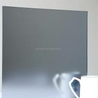China Euro Grey Acid Etched Double-Coated Silver Glass Mirror Sheet for Wall Partition Sample for sale