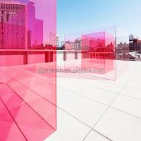 China 5 0.38 5 Thickness Colored PVB Laminated Safety Glass for Kitchen Staircase Decoration for sale