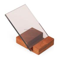 China White PVB Euro Bronze Laminated Safety Glass for Solid Structure Building Construction for sale