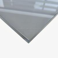 China Fine Polished Edge Grey PVB Laminated Safety Glass for Advanced Processing Efficiency for sale