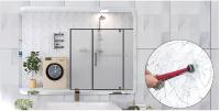 China Modern Wall Mount Mirror with Double-Coated Silver Glass and Magnifying Beveled Edge for sale