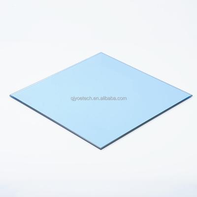 China Ford Blue PVB Colored Laminated Safety Glass for Solid Structure in Kitchen Staircase for sale