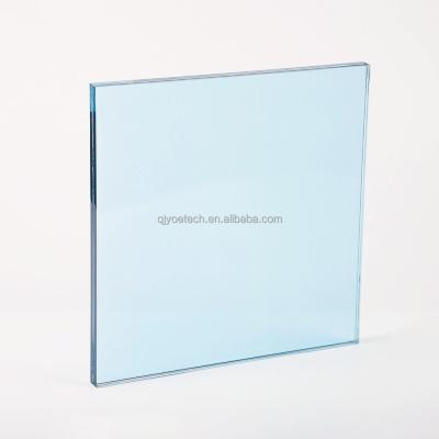 China Cutting Edging Drilling Ford Blue PVB Laminated Safety Glass for Balustrades Handrails for sale