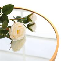China Aluminium Color Frameless Decorative Wall Mirror for Bathroom in Fashion Living Room for sale