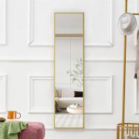 China Aluminium Color Frameless Decorative Wall Mirror for Bathroom in Fashion Living Room for sale