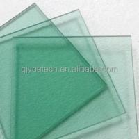 China Fine Polished Edge French Green Hollow Laminated Safety Glass for Staircase Solutions for sale