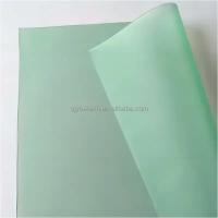 China Fine Polished Edge French Green Hollow Laminated Safety Glass for Staircase Solutions for sale