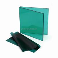 China Fine Polished Edge French Green Hollow Laminated Safety Glass for Staircase Solutions for sale