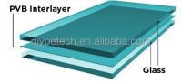 China Fine Polished Edge French Green Hollow Laminated Safety Glass for Staircase Solutions for sale