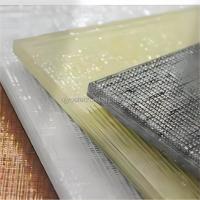China Building Safety Glass Fabric Mesh Laminated Glass with Solid Structure Custom Design for sale