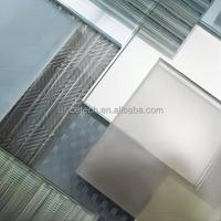 China Certificate CCC/ISO9001/CE Artistic Fabric Mesh Laminated Glass for Building Safety for sale