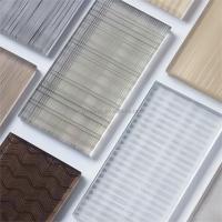 China Certificate CCC/ISO9001/CE Artistic Fabric Mesh Laminated Glass for Building Safety for sale