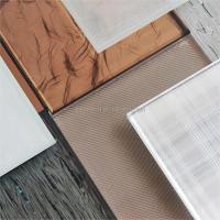 China Customized Solid Structure Decorative Glass for Construction in Tempering Process for sale
