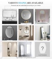 China Easy Installation Metal Frame Mirror for Modern Apartment Design Personalization for sale