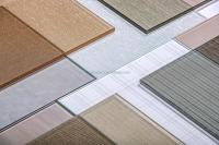 China Glass Type Custom Designed Fabric Mesh Laminated Safety Glass for Industrial Usage for sale