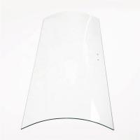 China 8-12mm SGCC C-Shaped Curved Tempered Shower Glass for Hall Bathroom Renovation for sale