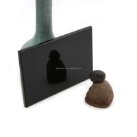 China Exterior Black PVB Laminated Safety Glass for Kitchen Staircase Railing Flat and Safe for sale