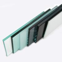 China Green PVB 6.38mm 8.38mm 10.38mm Laminated Safety Glass for Kitchen Staircase Railing for sale