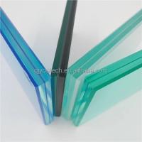 China Ford Blue PVB Colored Laminated Safety Glass for Industrial in Building Construction for sale