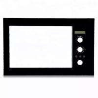 China 43 inch Tempered Curved Game Screen Glass for Office Building Cutting Edging Drilling for sale