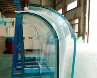 China Tempered Laminated Safety Glass for Building Skylight Curtain Wall in Fine Polished Edge for sale