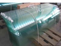 China Top Grade 4-12mm Silk Screen Printing Curved Glass with Customized Logo for sale
