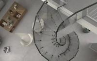 China Indoor Decoration Lamianted Glass Spiral Staircase with CCC/ISO9001/CE Certification for sale