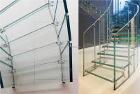 China Indoor Decoration Lamianted Glass Spiral Staircase with CCC/ISO9001/CE Certification for sale