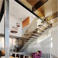 China 5 0.38 5 Thickness PVB Laminated Safety Glass Staircase for Security and Durability for sale