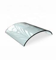 China Curved Art Decorative Toughened Glass for Partition Wall QJY20240308-01 for sale