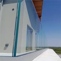 China Outdoor Terrace Decoration Toughened Laminated Glass Balustrade Panels Custom Made for sale