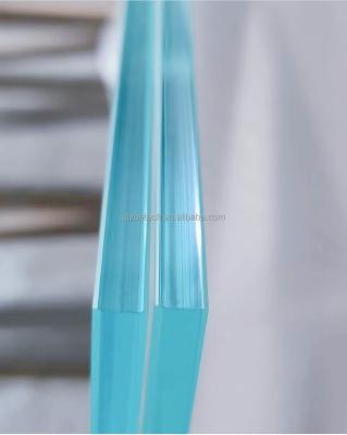 China Customized Color Starphire Extra Clear Tempered Glass for Bathroom Kitchen Decoration for sale