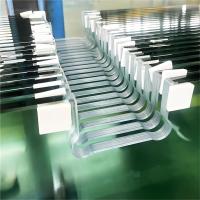 China Customized Cut to Size 3/8'' Clear Tempered Shower Door Hinge Door Stock Door Glass for Greenhouse for sale