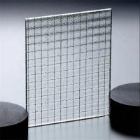 China 6mm 12mm Laminated Clear Wired Mesh Reinforced Glass for Mall and Industrial Purposes for sale