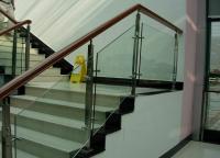 China Hotel Balcony Railing Tempered Laminated Glass Frameless Balustrade Thickness 3mm-12mm for sale