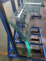 China Partition Railing Balustrade Door Flat Tempered Glass Panel Full Solution for sale