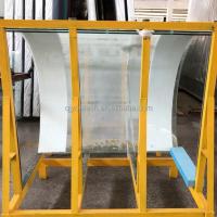 China Flat Tempered Glass Panel for Curtain Wall Construction Projects Cutting and Drilling for sale
